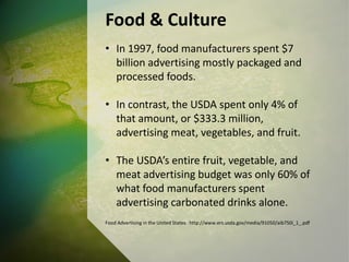 Food consumers presentation | PDF