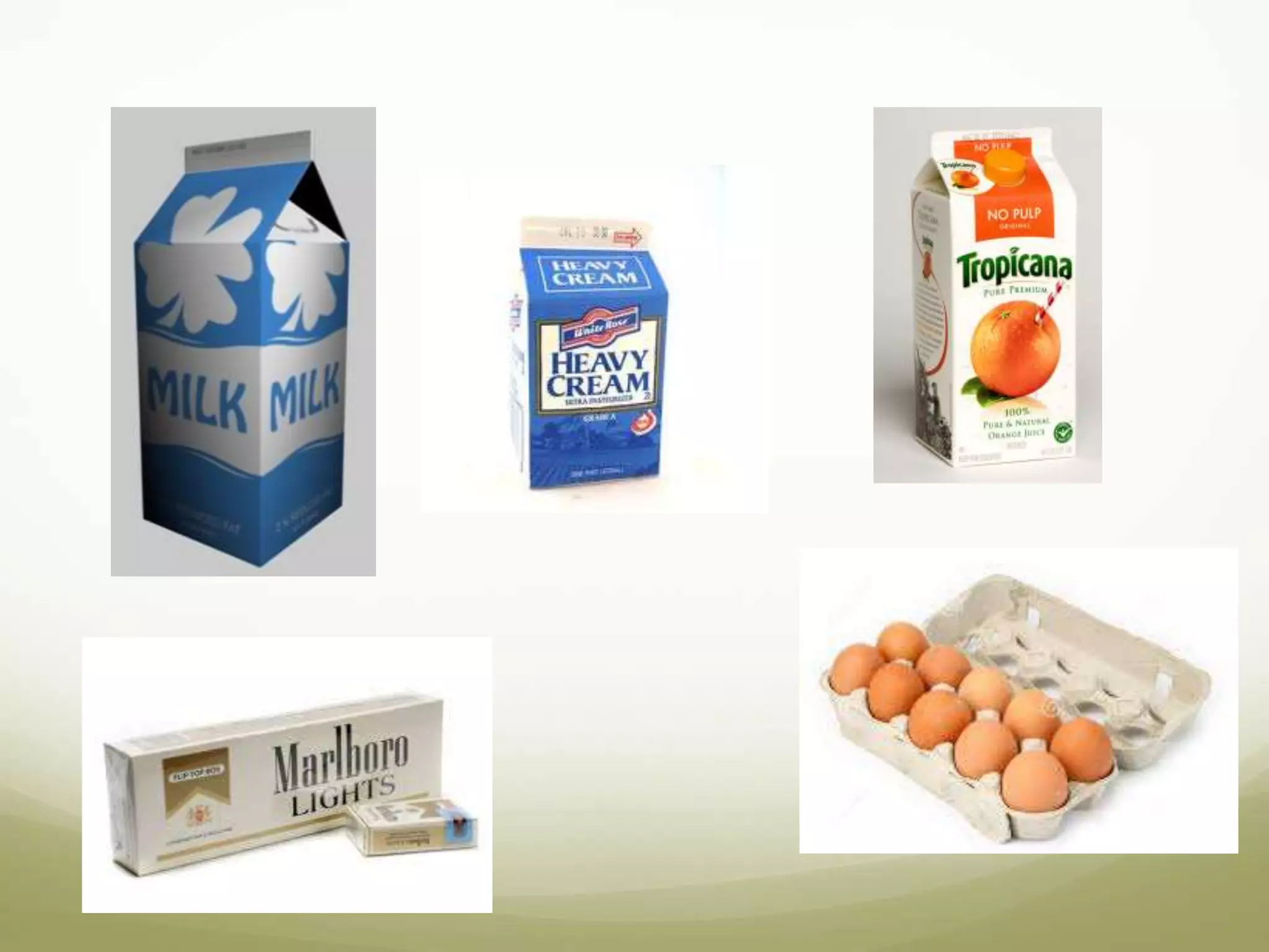 ESL: Food Containers | PPTX