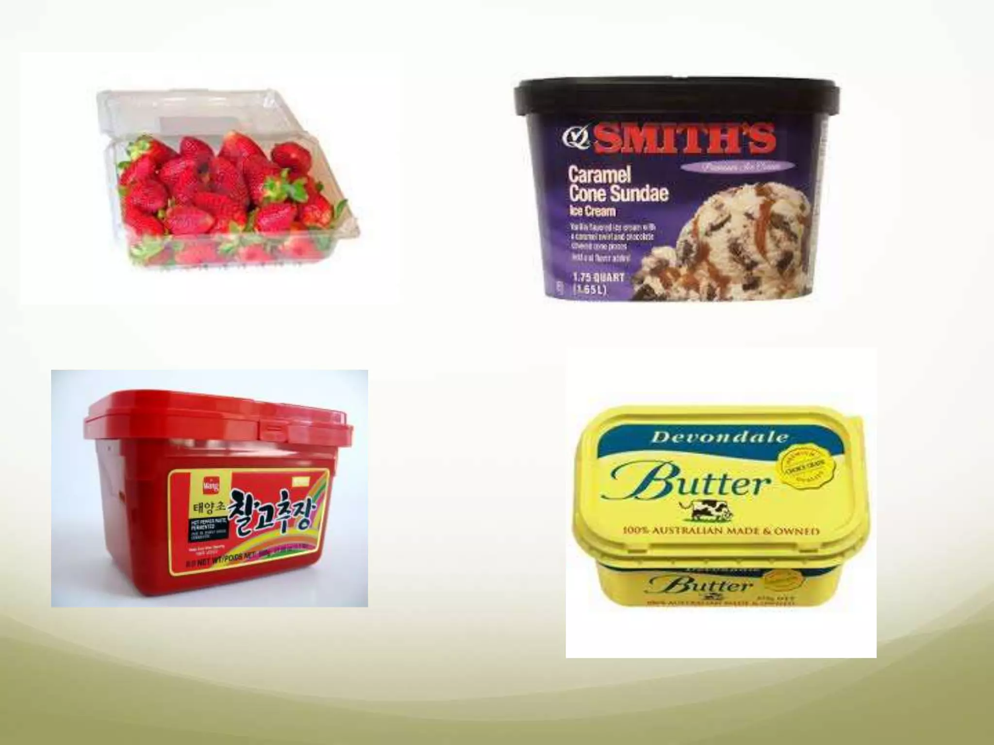 ESL: Food Containers | PPTX