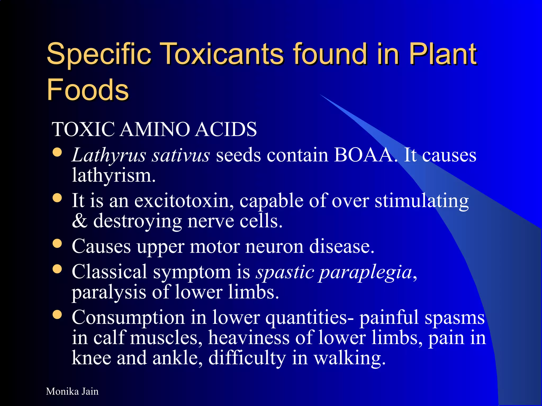 Food contaminants | PPT