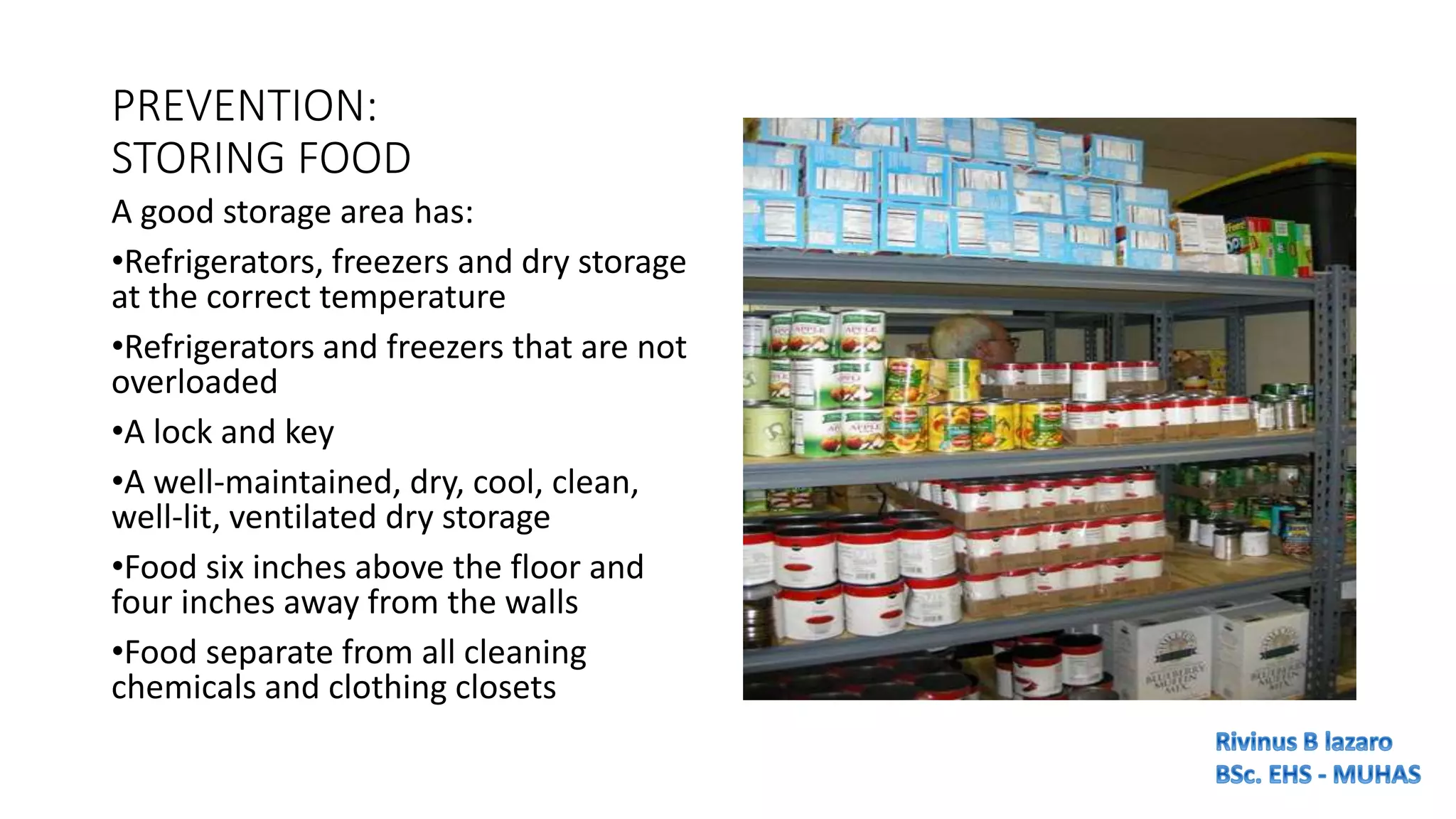 Food safety and Hygiene: Food contamination | PPTX