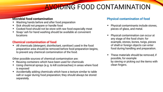 Food Contamination and Spoilage.pdf | Food & Drink