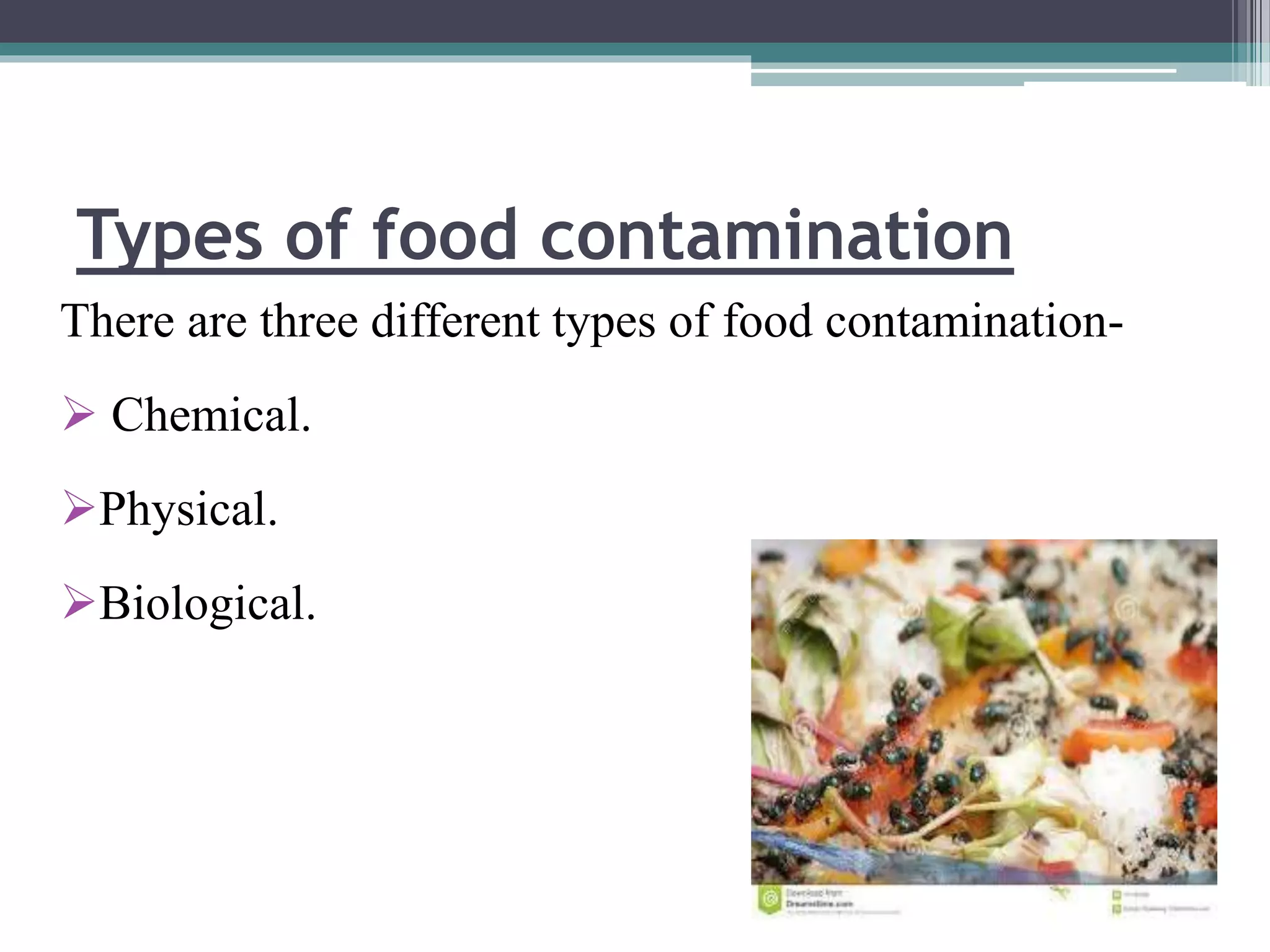 Food contamination & food spoilage | PPTX