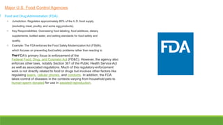 FOOD CONTROL AGENCIES AND THEIR REGULATIONS RIFA.pptx