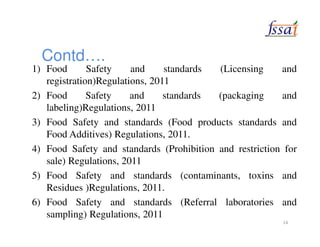 Food Control System in India | PDF