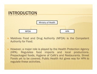 Food Control System Maldives | PDF