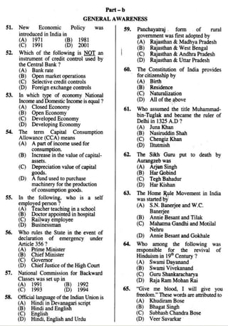 Food corporation of india fci assistant grade exam solved papers | PDF