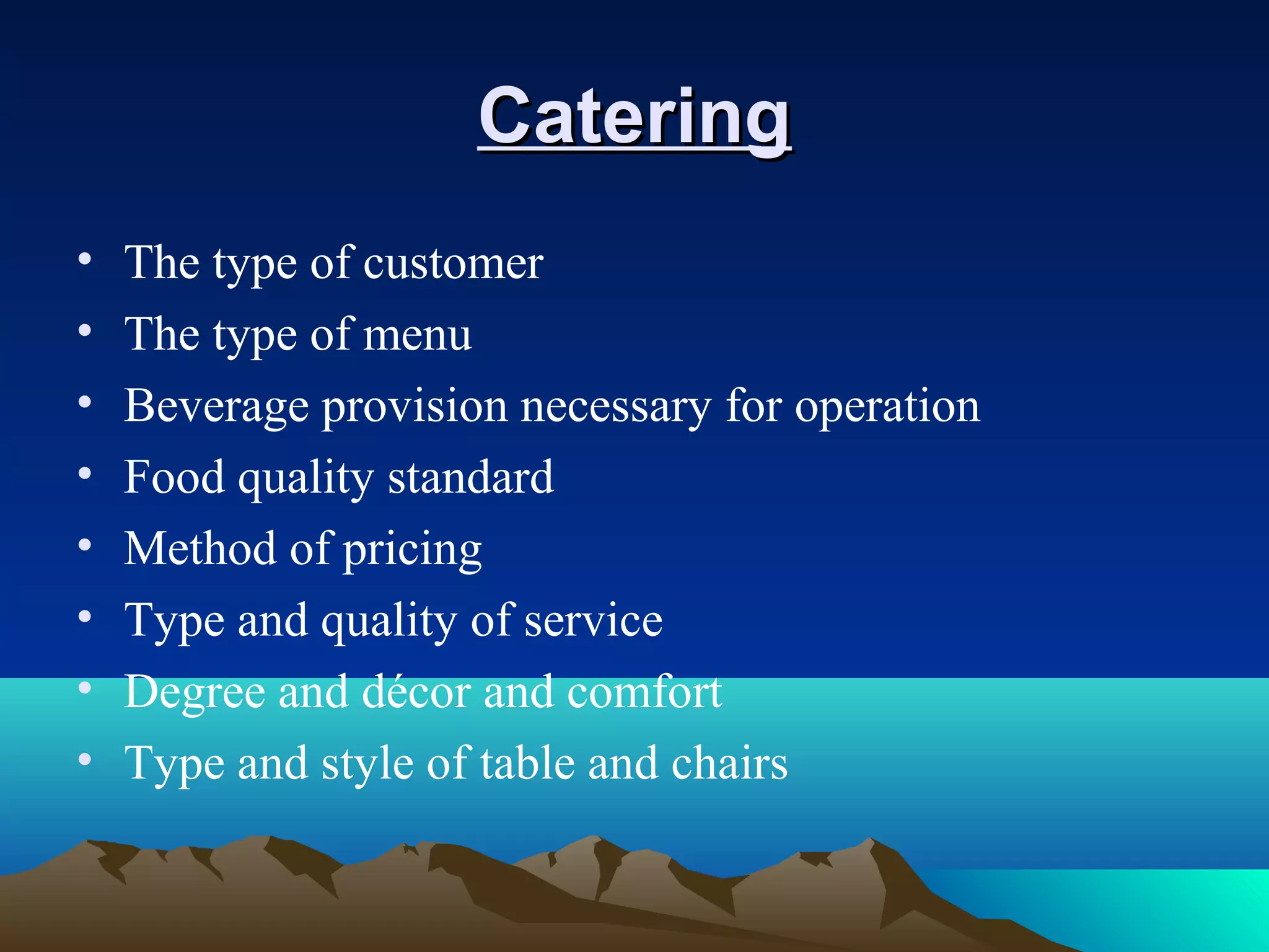 Food cost control | PPT