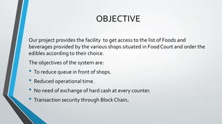 Food court app | PPTX