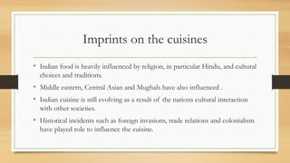 Food culture of india | PPTX