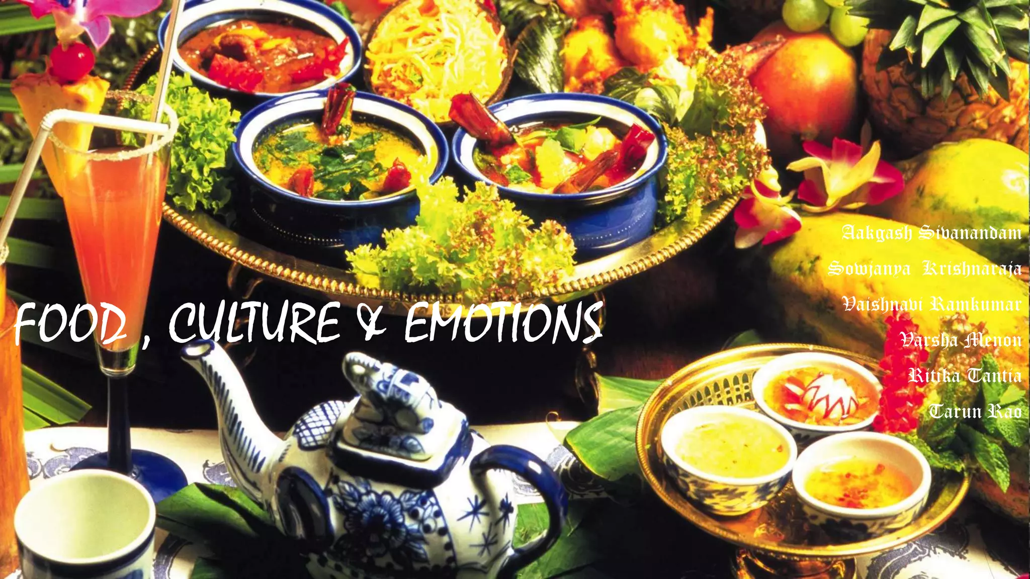 Food cultures around the world and different cuisines | PPTX