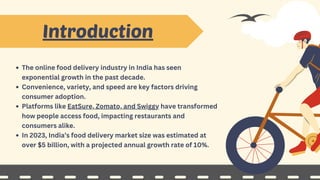 Evolution and Impact of Food Delivery Services in Modern Times | PDF