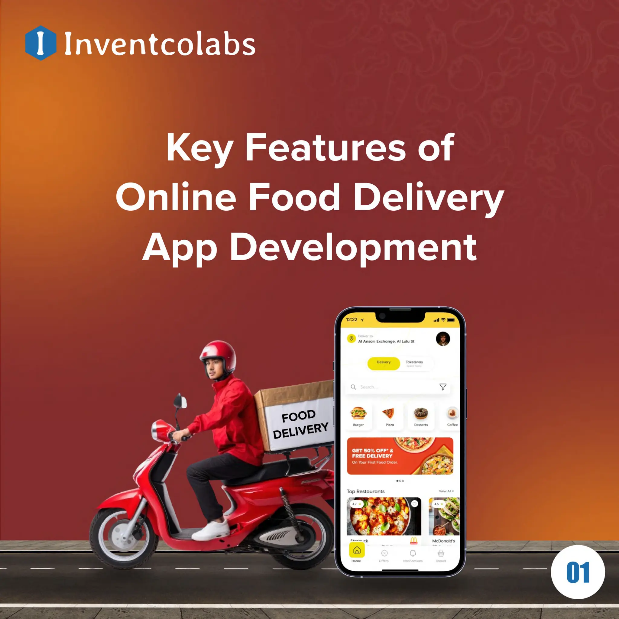 Features of food delivery app development | PDF