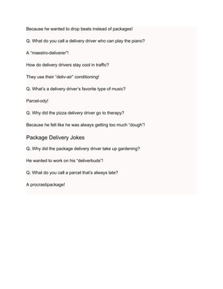 Food Delivery Puns _ Delivery Puns _ Food Delivery Jokes.pdf ...