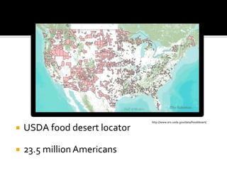 Food desert presentation | PPTX