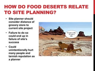 Food Deserts | PPTX