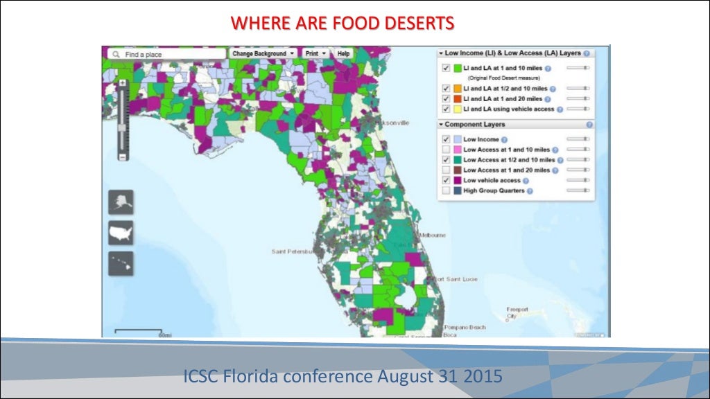 Food deserts icsc fl conf 8.31.15