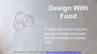 What is Food Design? | PPTX