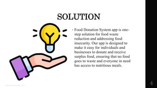 Food Donation Application software construction and developement.pptx