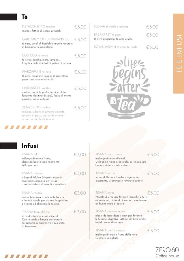 Food&drink menu zero6o | PDF