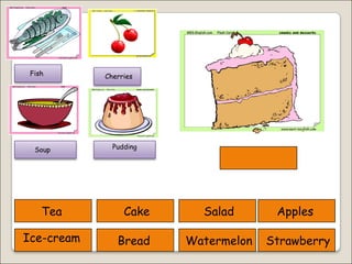 PowerPoint: Food and Drinks | PPT