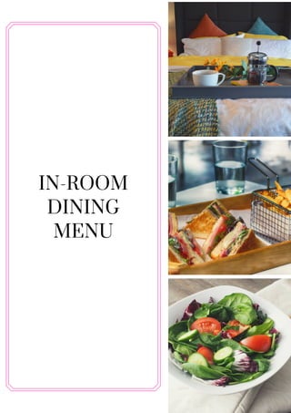 In-Room Dining Menu (Contactless) | PDF