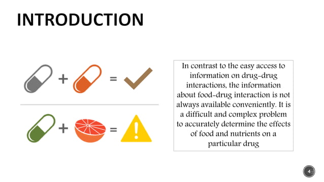 Food drug interactions powerpoint | PDF | Herbs and Supplements ...