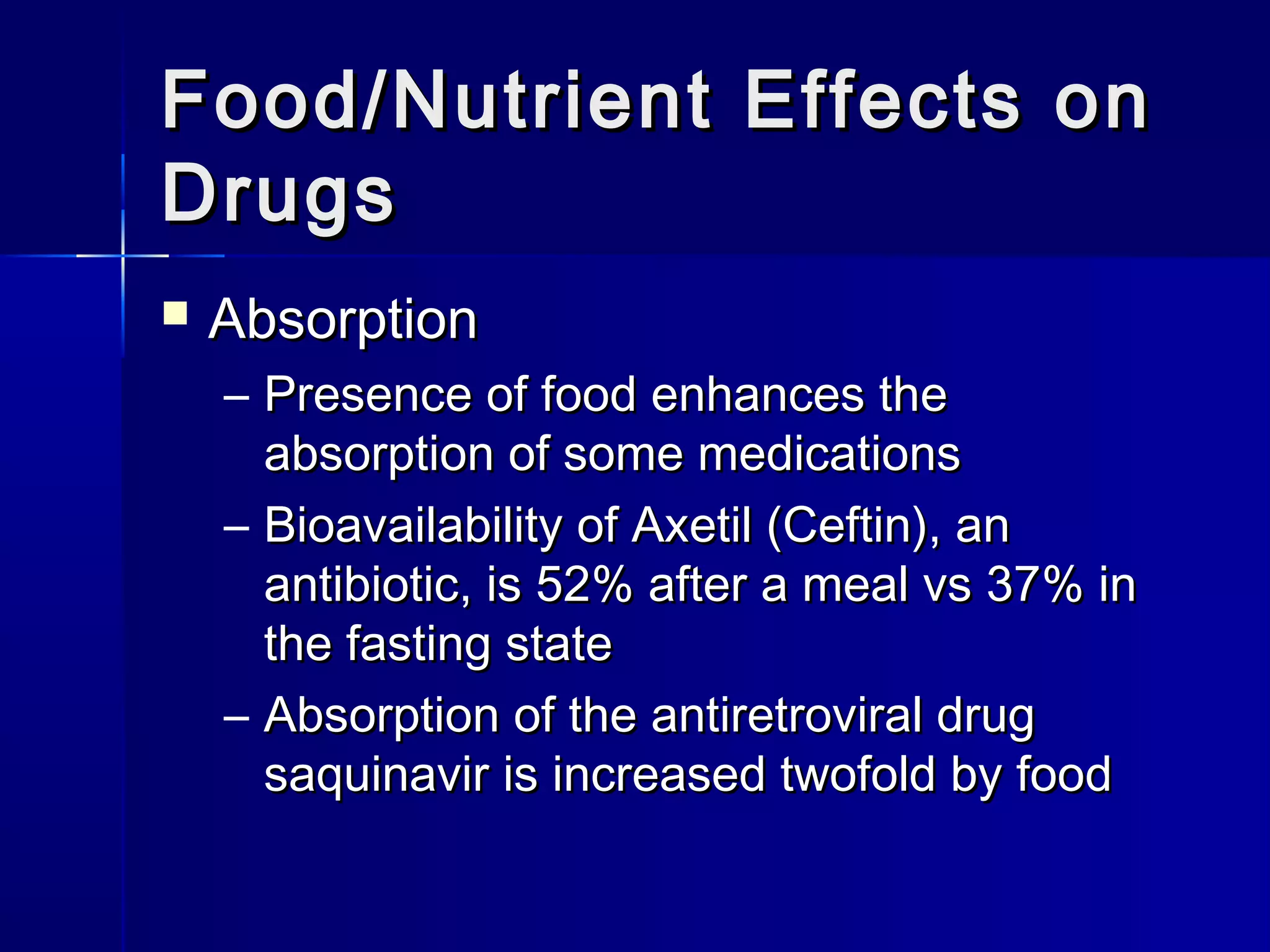 Food drug interaction | PPT