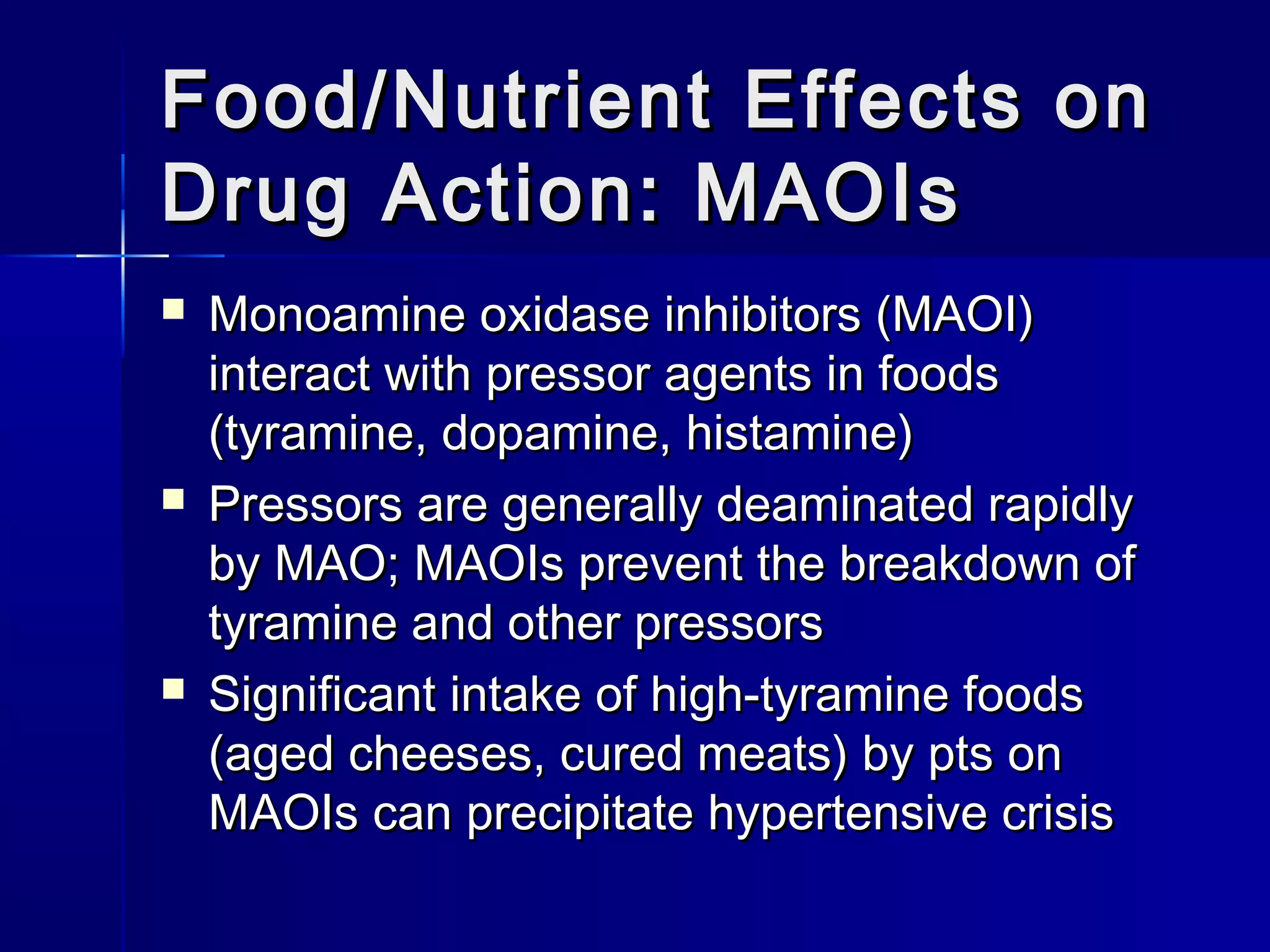 Food drug interaction | PPT