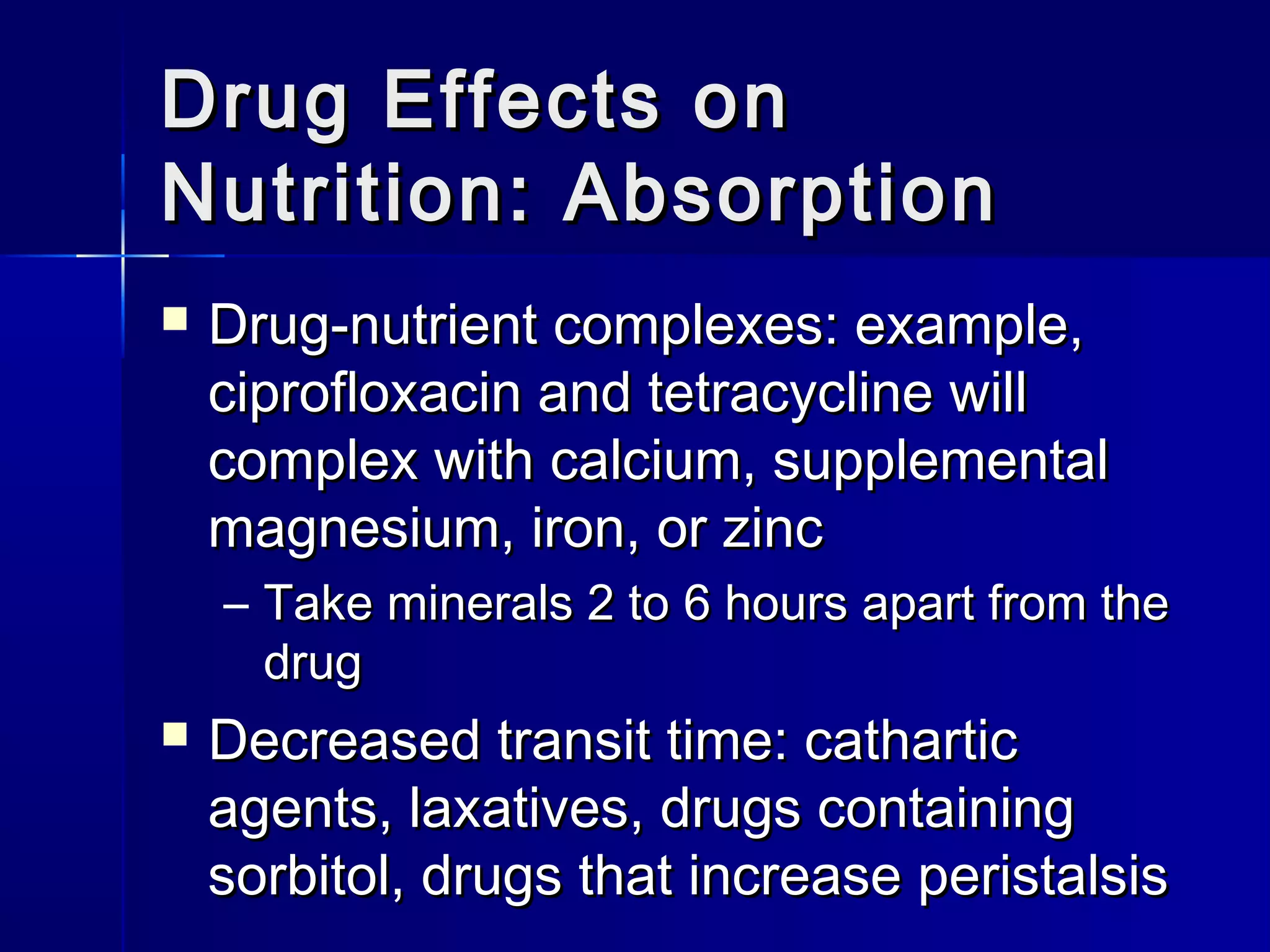 Food drug interaction | PPT
