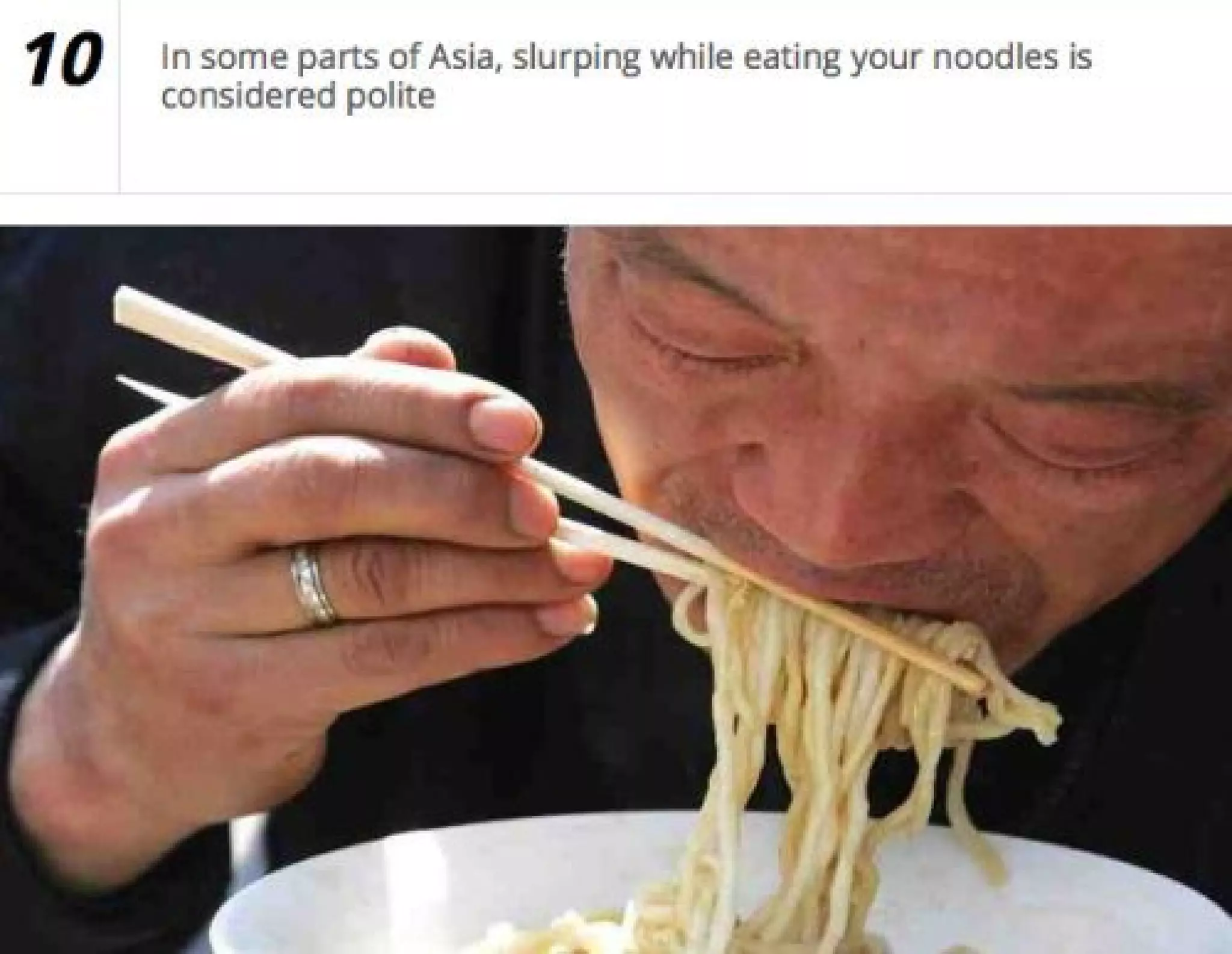 Food etiquette around the world | PDF