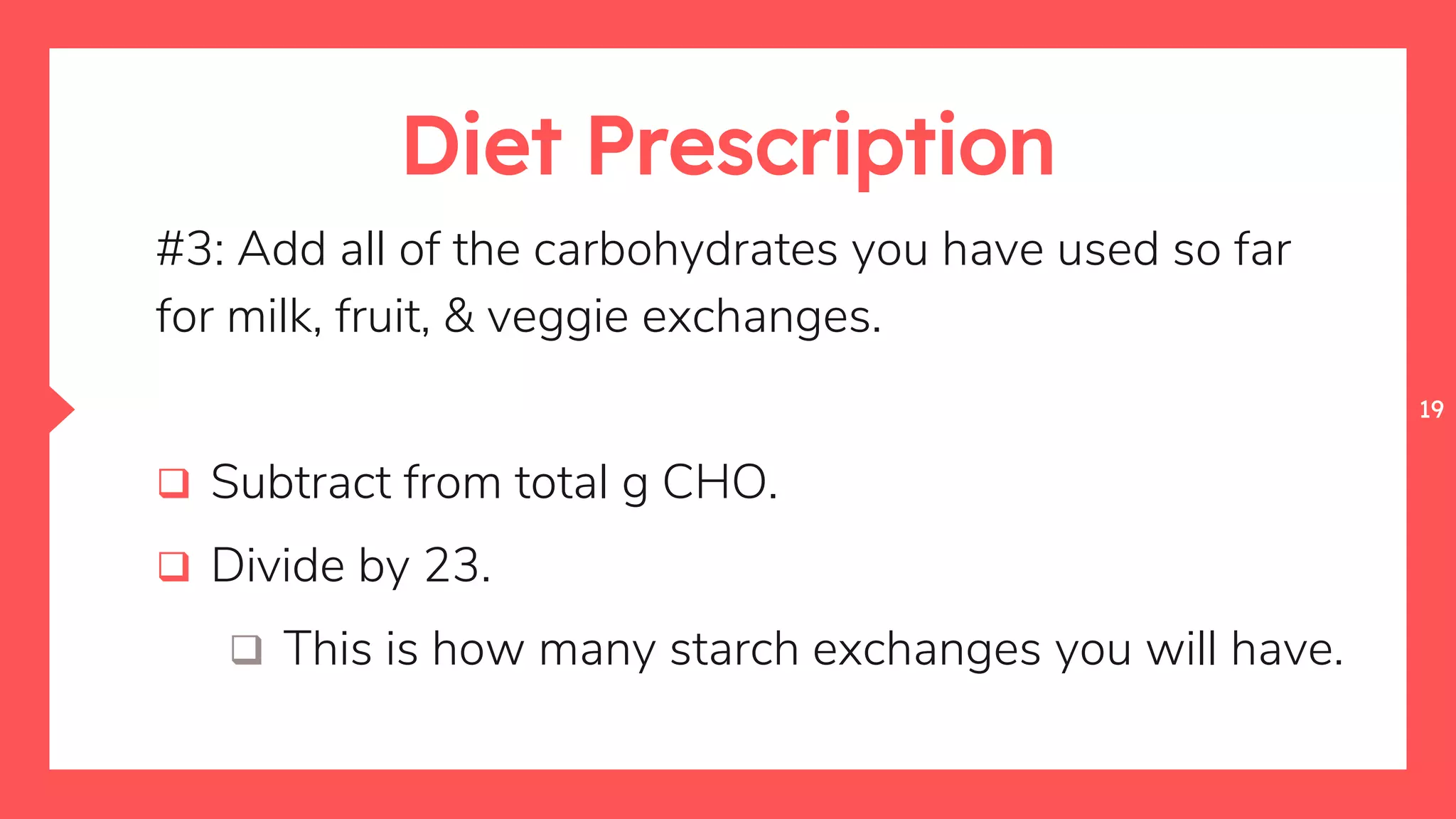 Food exchange | PPTX