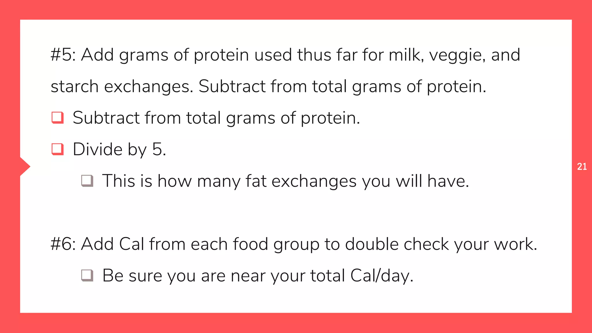Food exchange | PPTX