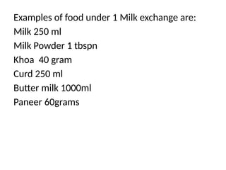 Food exchange system unit 7 Nutrition.pptx