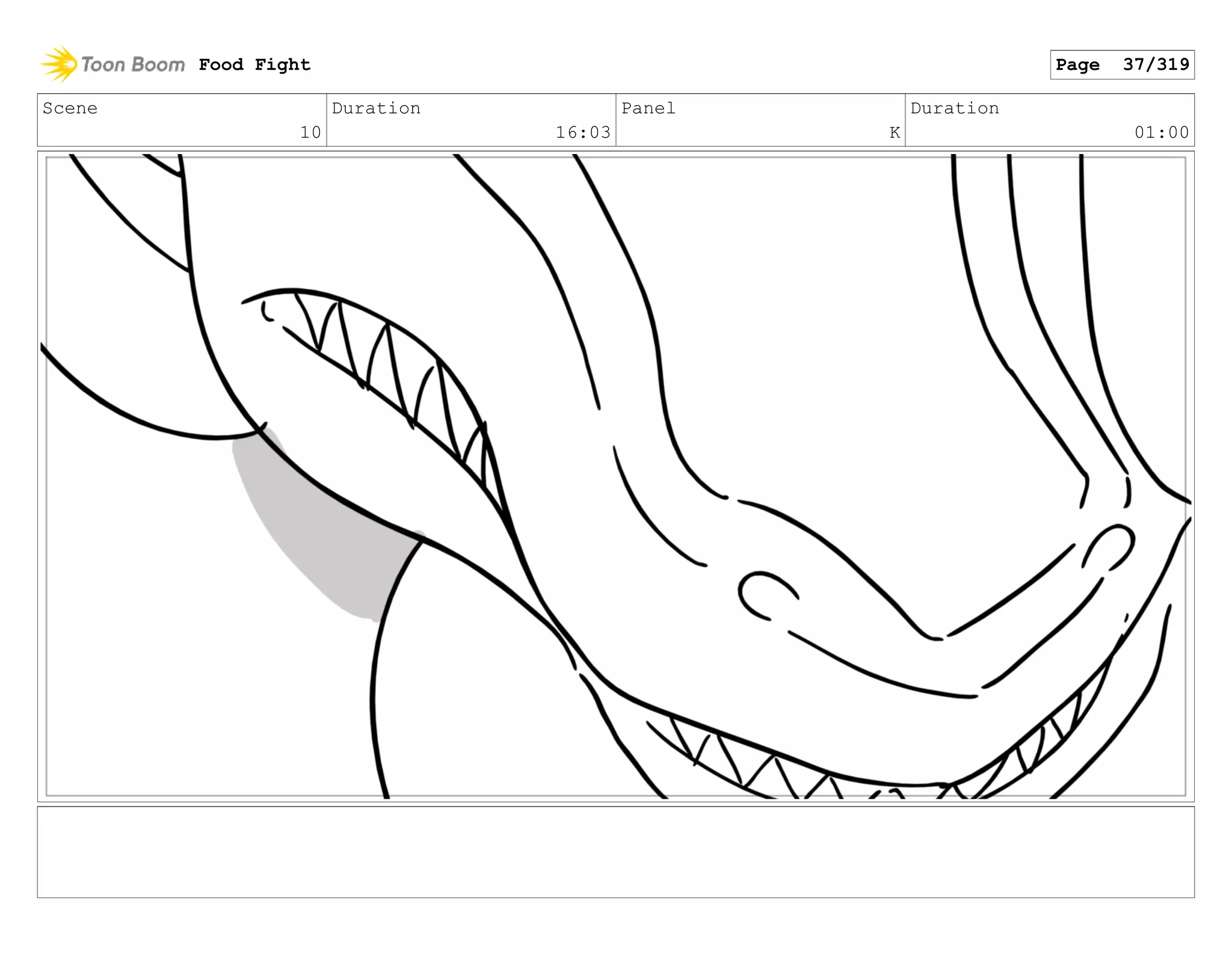 Food Fight Storyboard | PPT