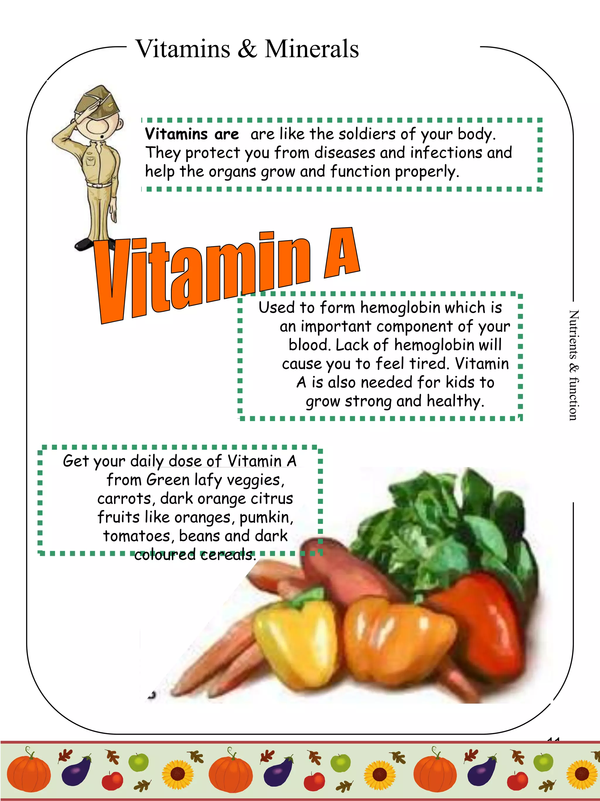 Food & Nutrition Project for 4th graders | PPT