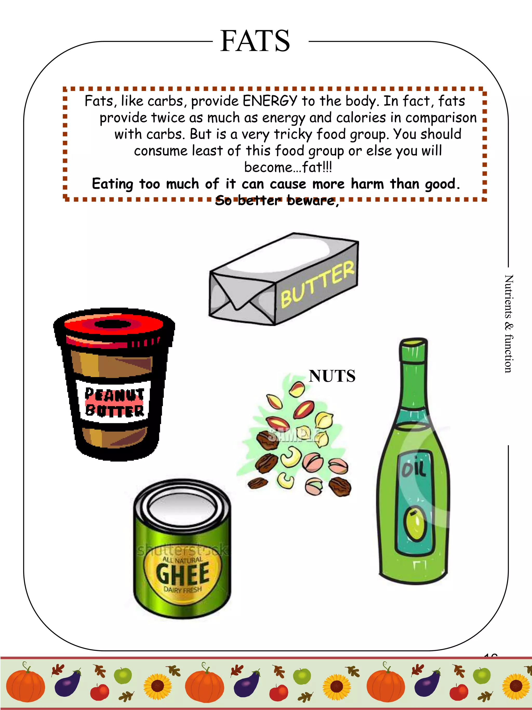 Food & Nutrition Project for 4th graders | PPT