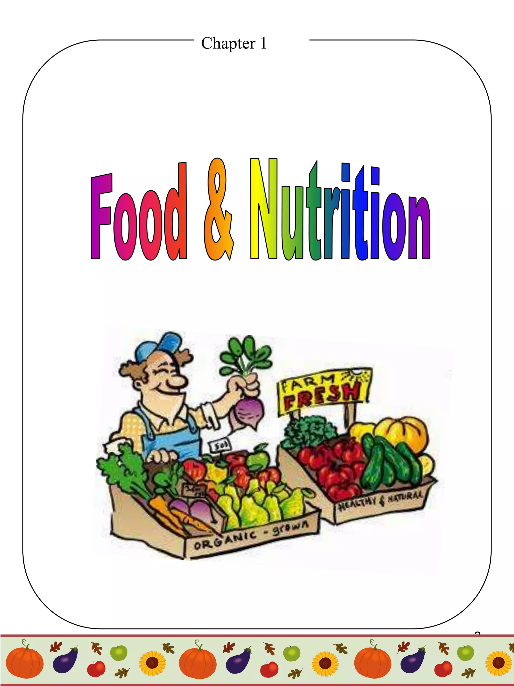 Food & Nutrition Project for 4th graders | PPT