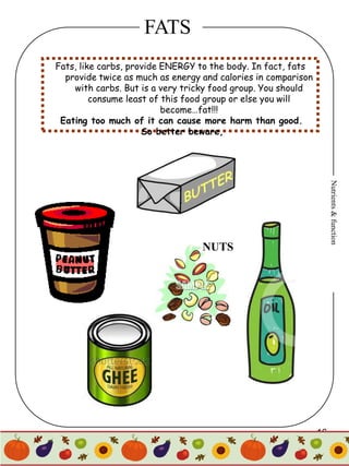 Food & Nutrition Project for 4th graders | PDF