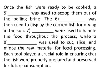 TVE 7 FOOD FISH PROCESSING PROCEDURE.pptx