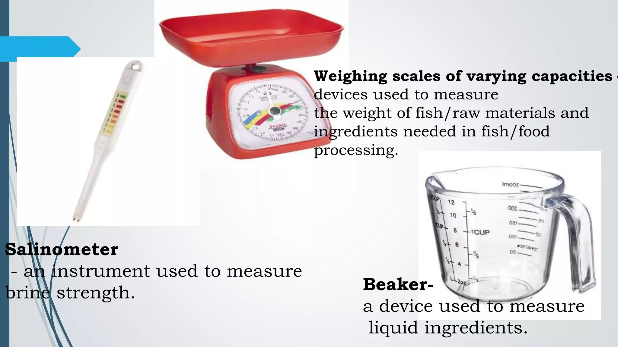 Food (fish) processing tools, equipment | PPTX