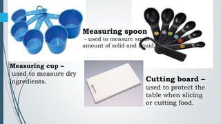 Food fish processing tools equipment PPT