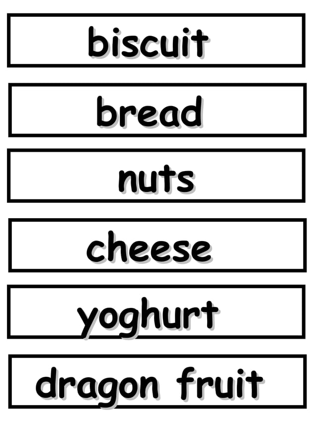 Tom's TEFL: Food Flashcards | PPT | Desserts and Baking | Food & Drink