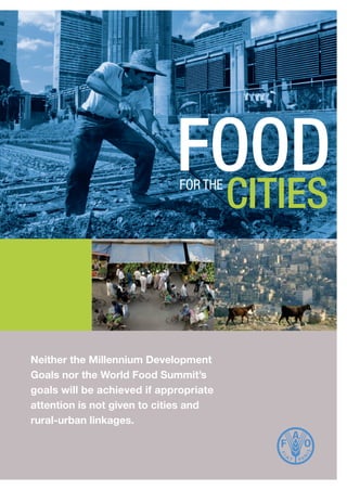 Food for cities | PDF