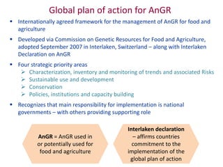 Safeguarding livestock genetic diversity | PPTX
