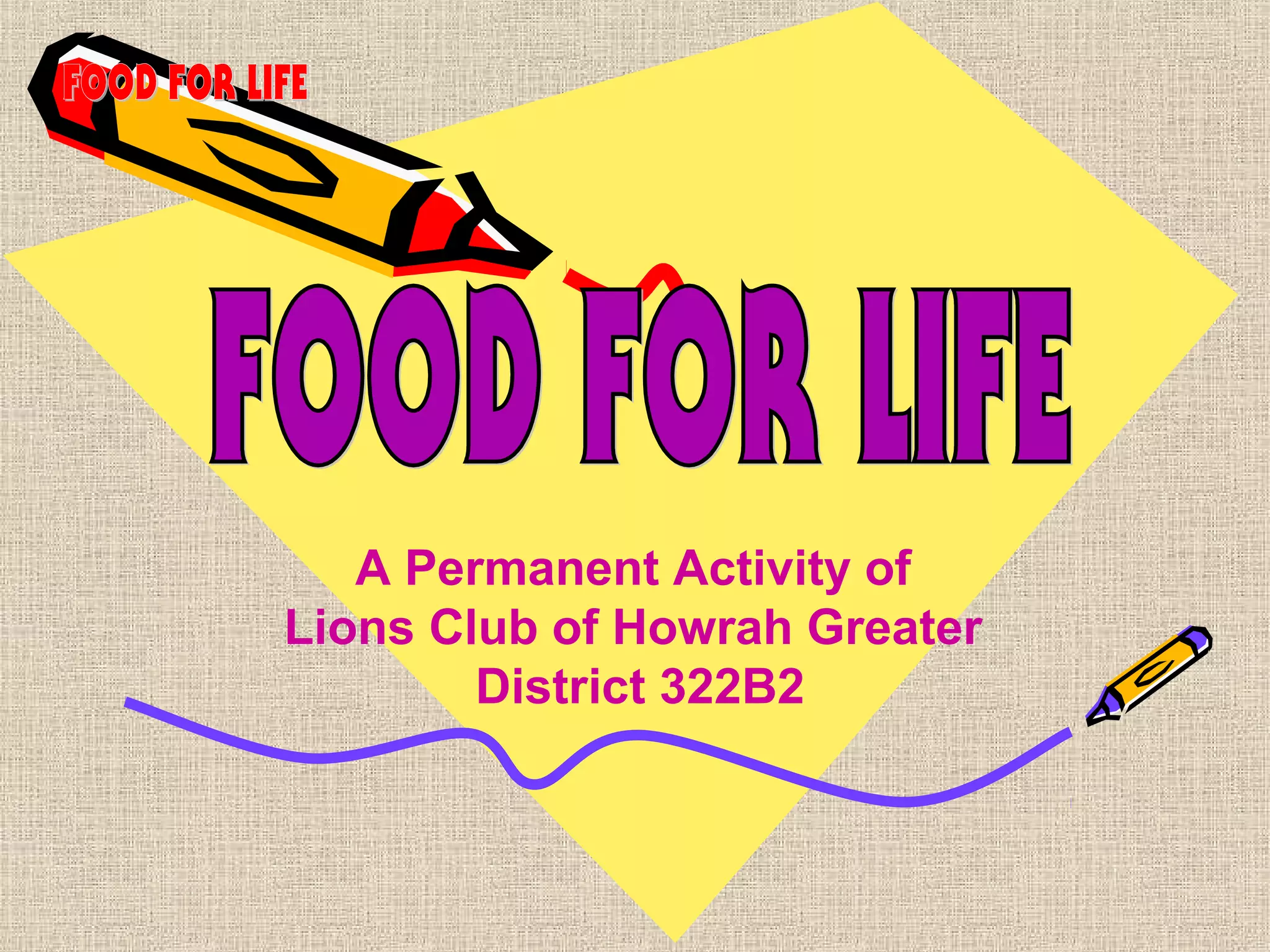 Food for life program | PPT