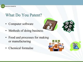Food for Thought – The Potential for Food Patenting | PPT