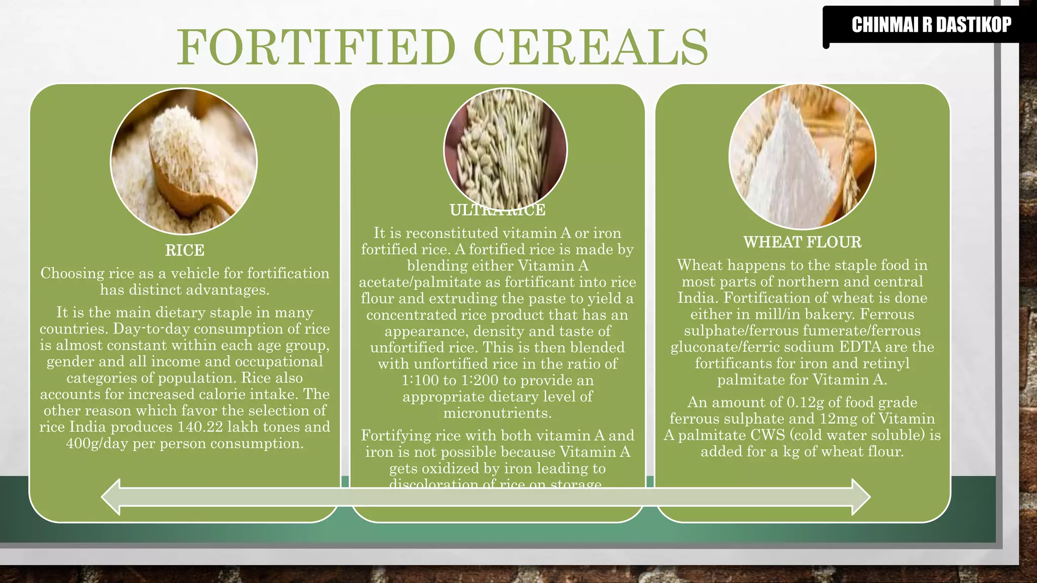 Food fortification : An Enrichment of Nutrients | PPTX