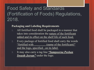 Food Fortification.pptx | Healthy Cooking and Eating | Food & Drink