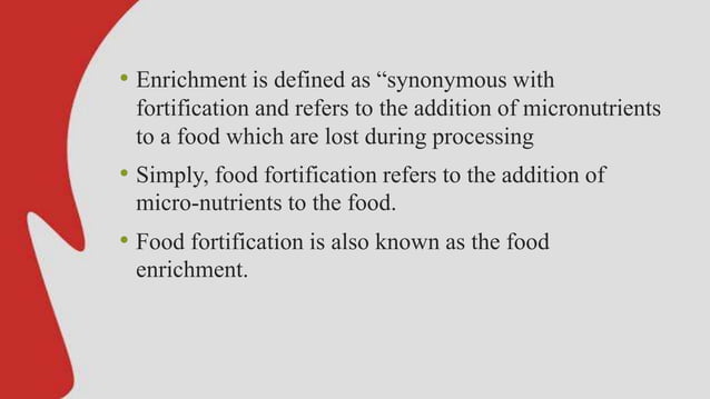 food fortification (1).pptx | Nutrition | Healthy Living